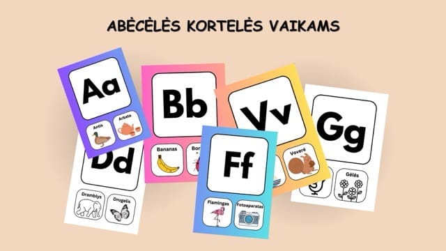 Lietuvių kalbos abėcėlė: 8 būdai, kaip išmokyti vaiką